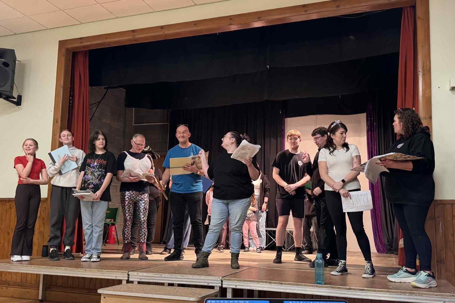 Fishy panto time at Leadenham