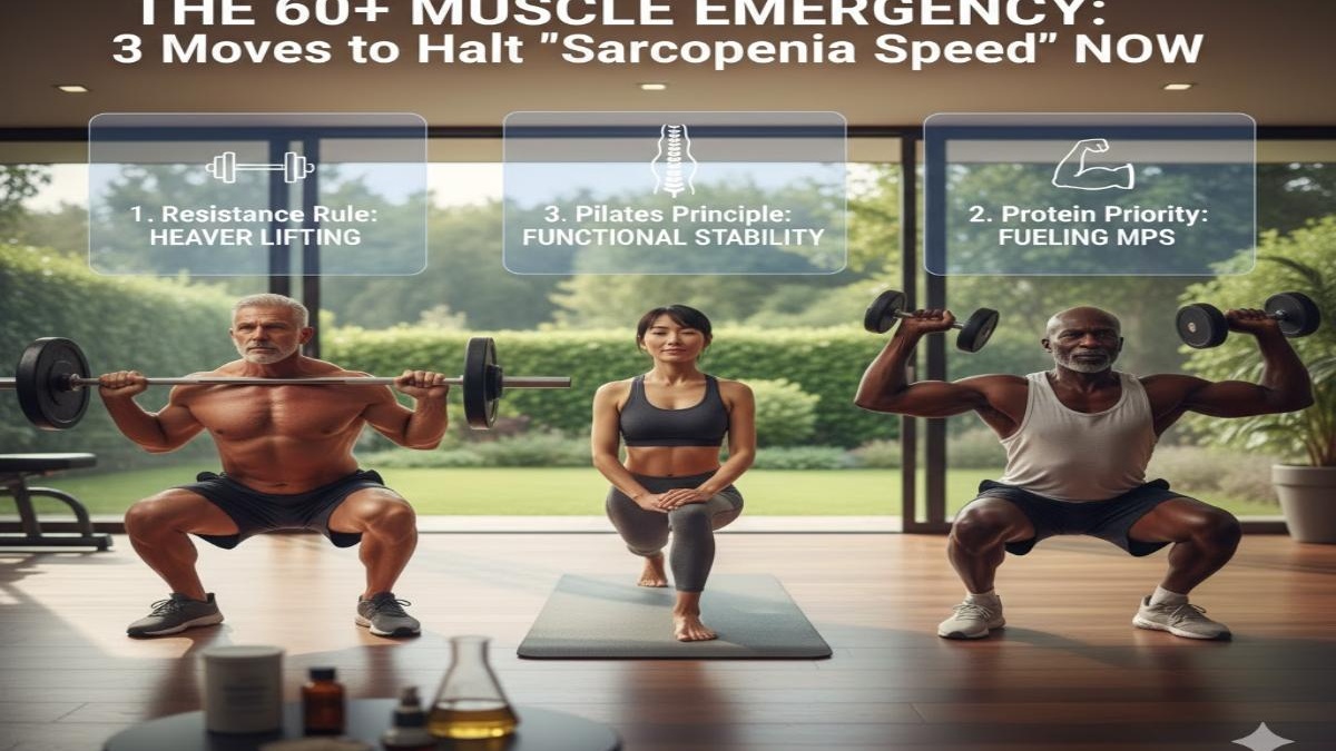 The 60+ muscle emergency: 3 non-negotiable moves to halt sarcopenia ...