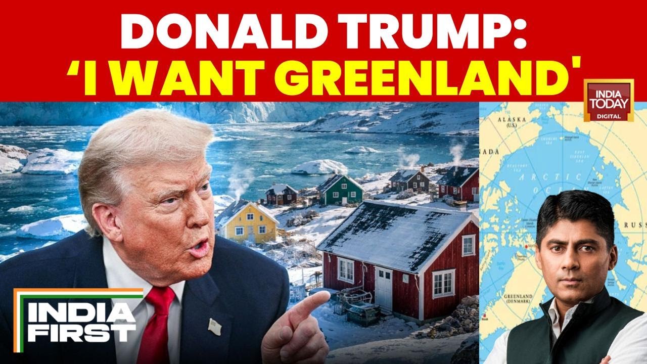 Donald Trump demands Greenland title at Davos, rules out use of force ...