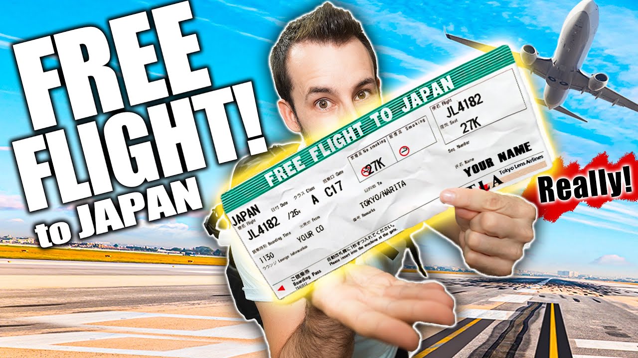 Giving away a flight to Japan: Here’s why