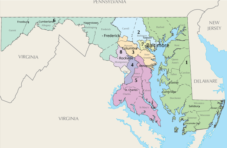 Moore’s redistricting commission recommends 'congressional map concept'