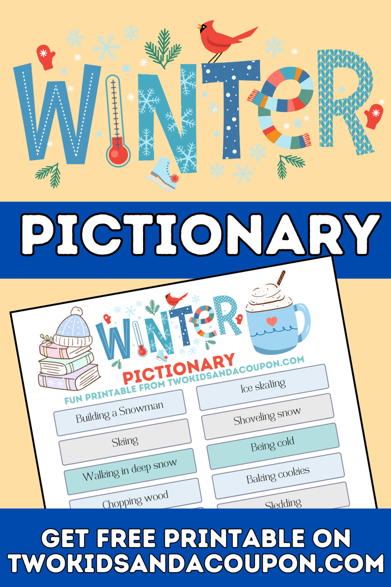 Ice to draw you: 20 winter Pictionary prompts for your next snow day