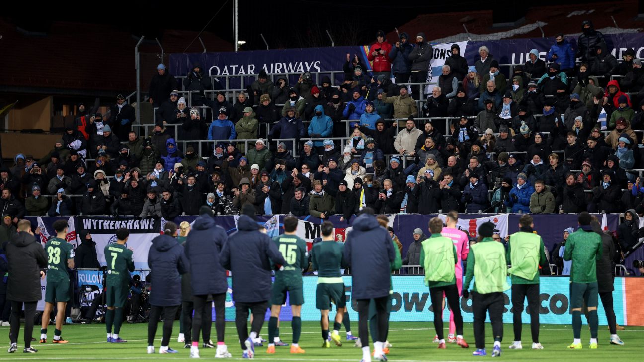 Man City players to refund traveling fans after Bodø/Glimt loss