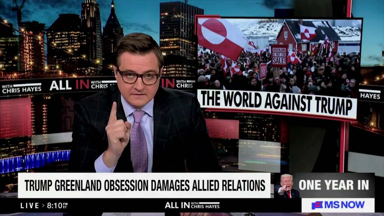 Chris Hayes questions whether 'we're the bad guys' post-WWII, says US ...