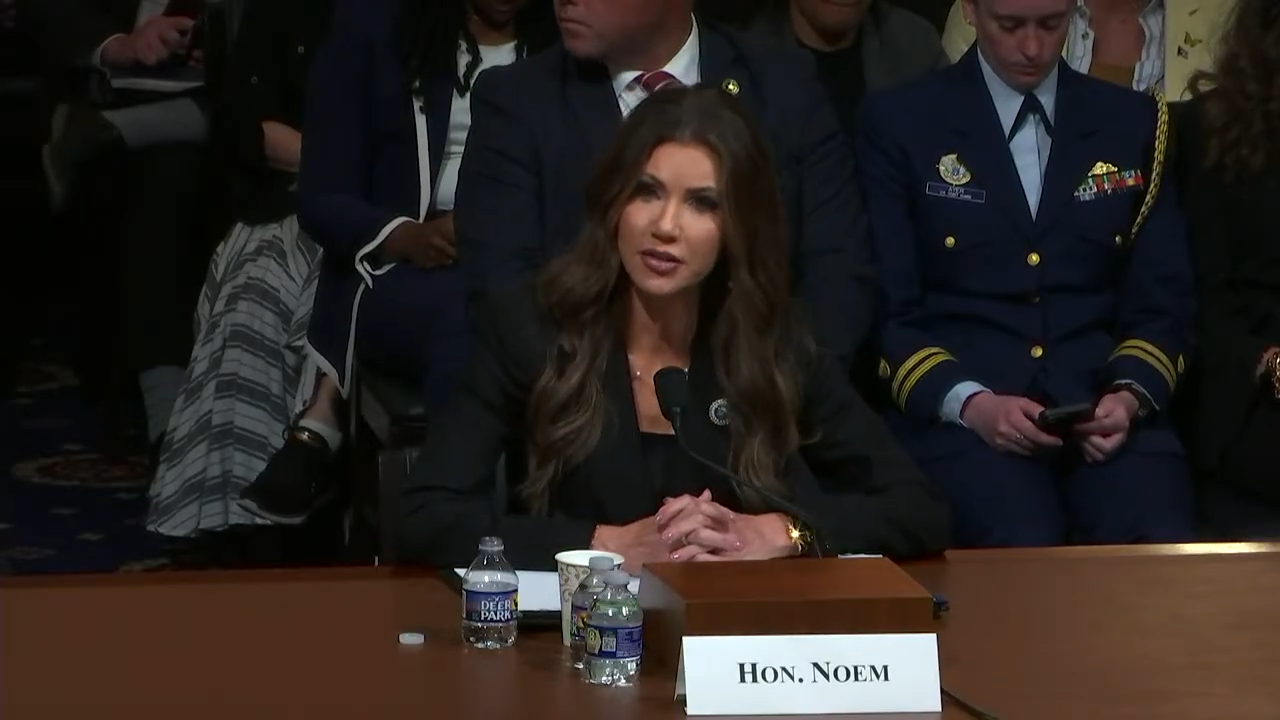 'You fly around the country playing dress-up': Kristi Noem learns her ...