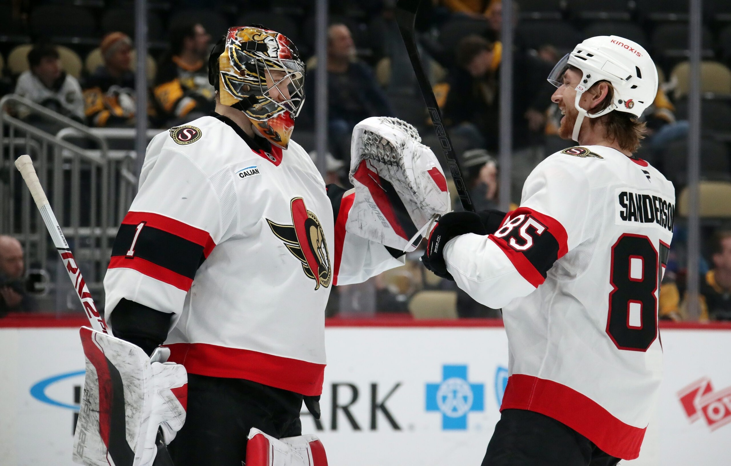 'Embarrassed' Jake Sanderson apologized to Leevi Merilainen for ...