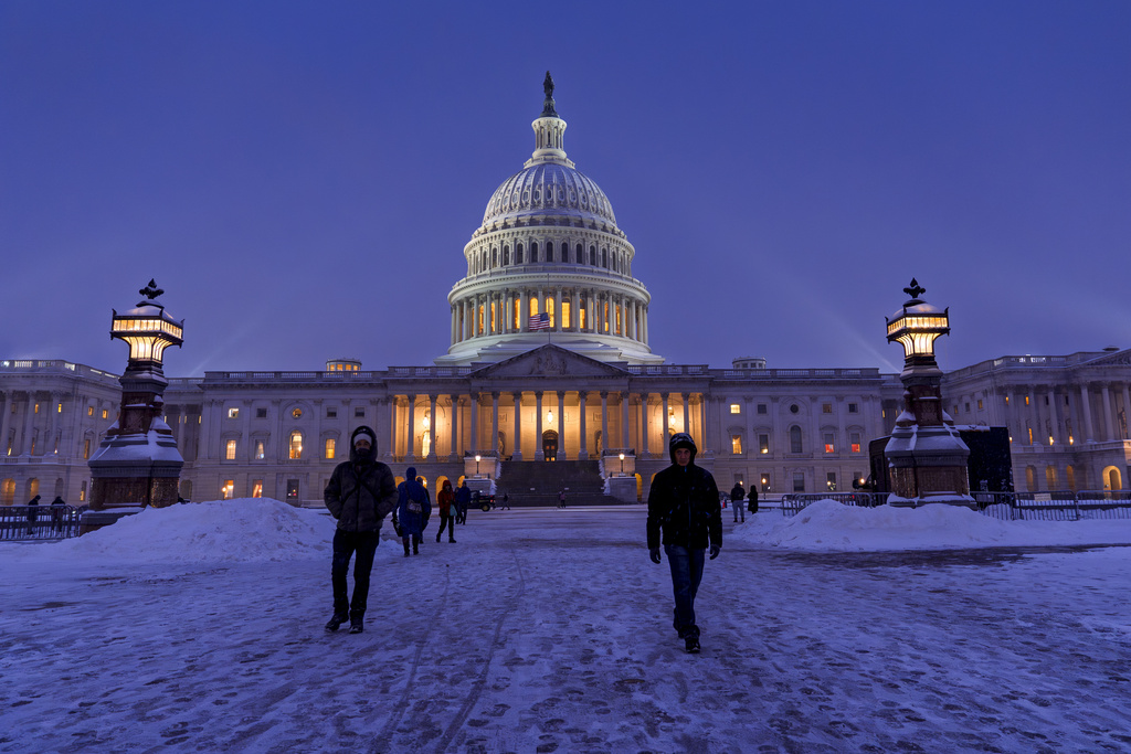 Senate postpones vote ahead of massive 'snowmageddon' winter storm