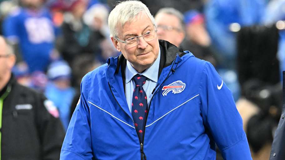 Terry Pegula interrupts Bills GM to blame officials for postseason loss