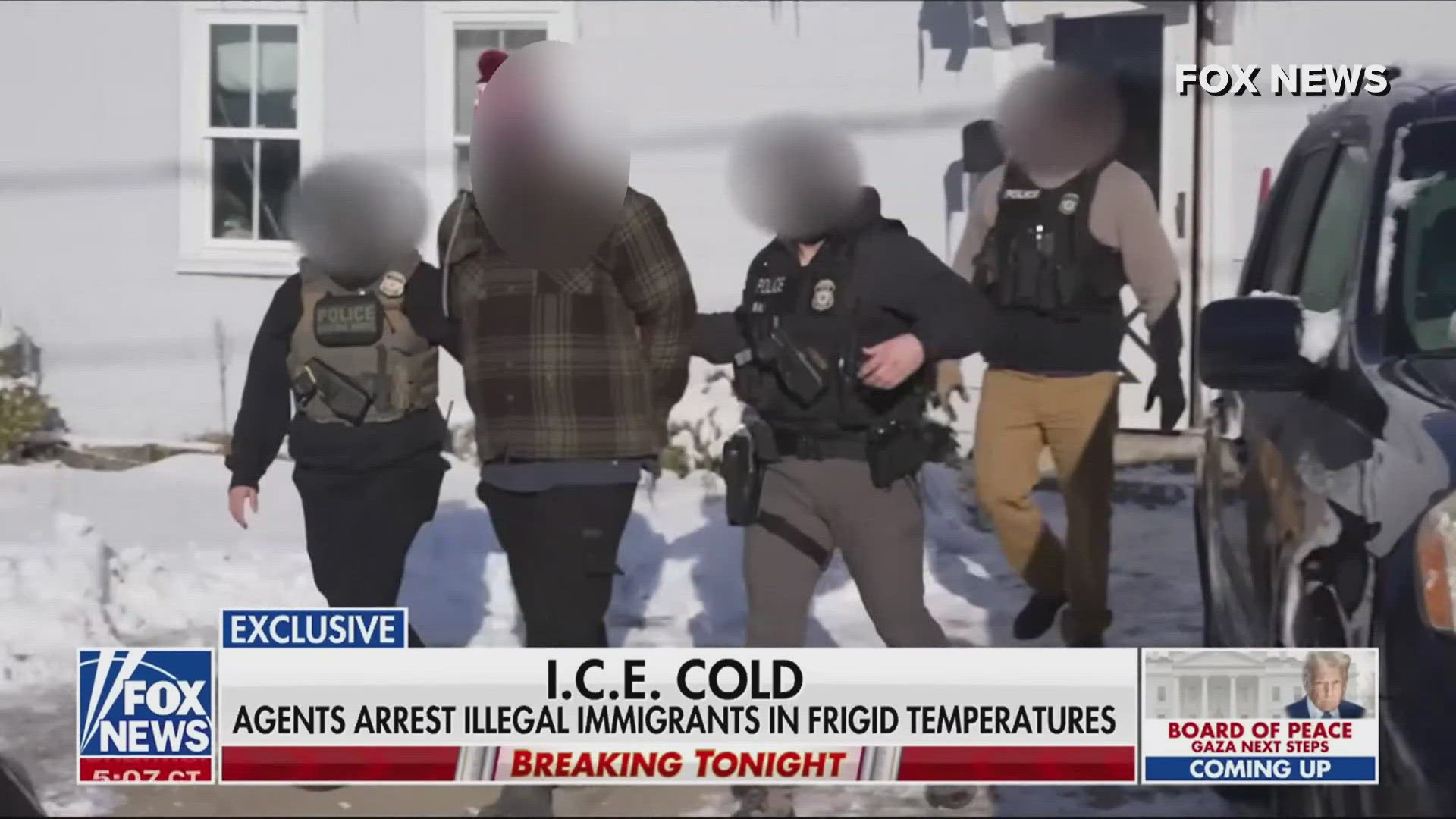 Fox News reported ICE is targeting 1,400 people in Maine