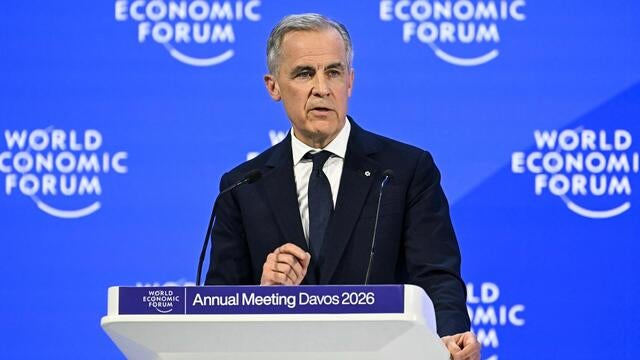 Watch: Canada's Mark Carney says "we are in the midst of a rupture, not ...