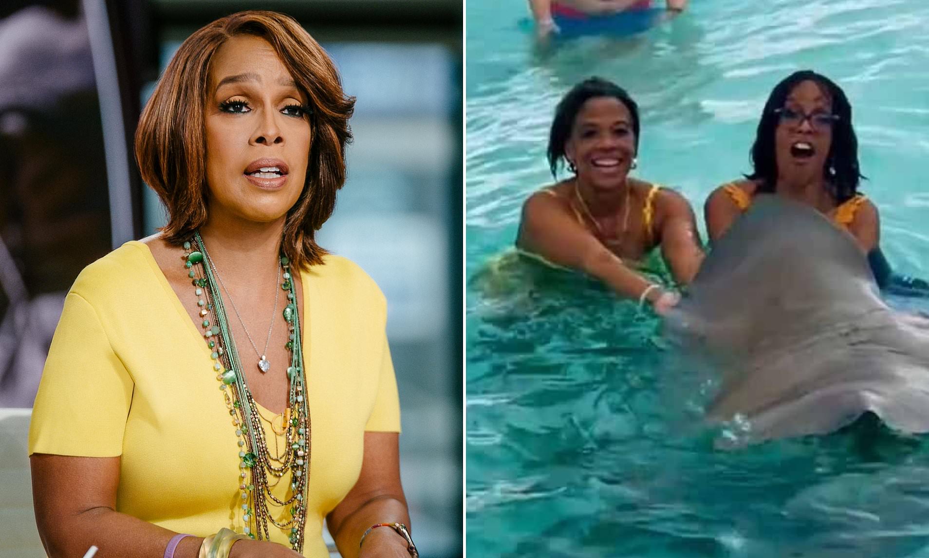Gayle King slammed for 'gross' good luck ritual involving stingrays ...
