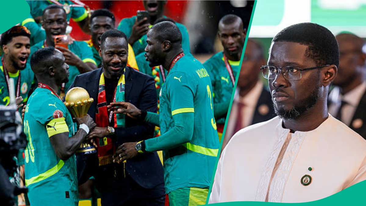 Senegal president rewards Sadio Mane, teammates with lands, cash prizes ...