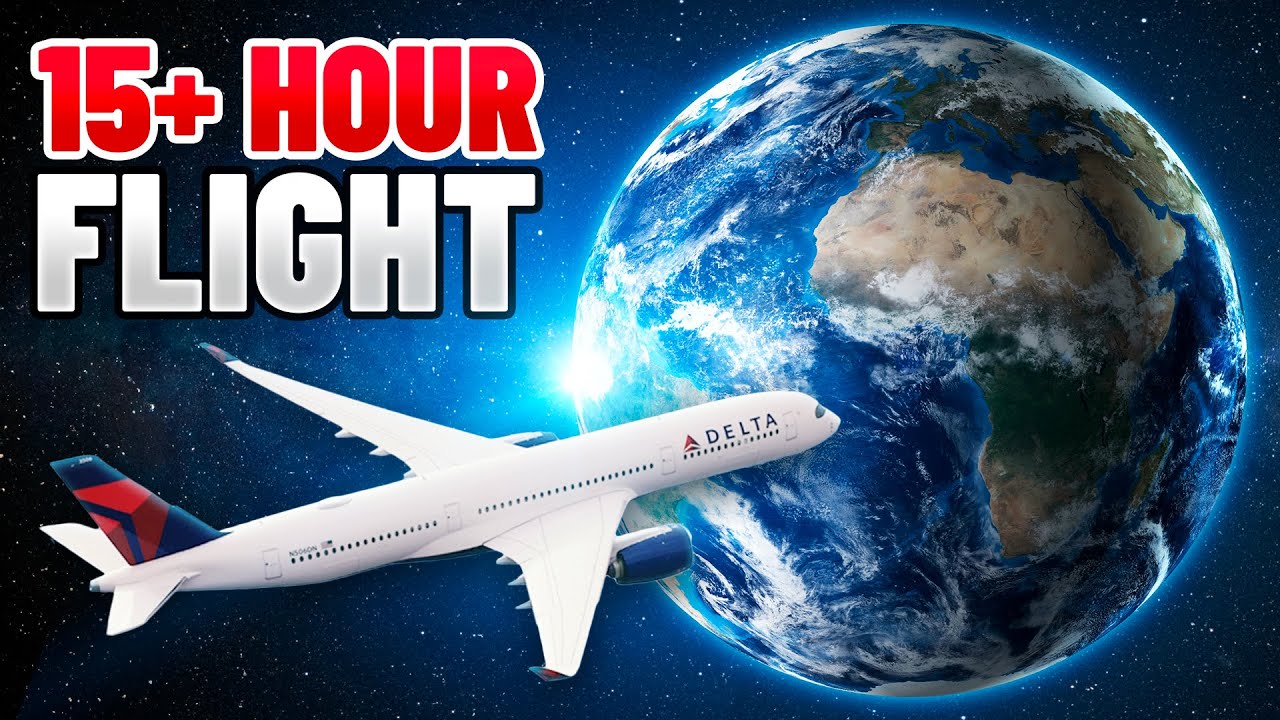 Delta Air Lines’ longest flight (world’s longest flights)