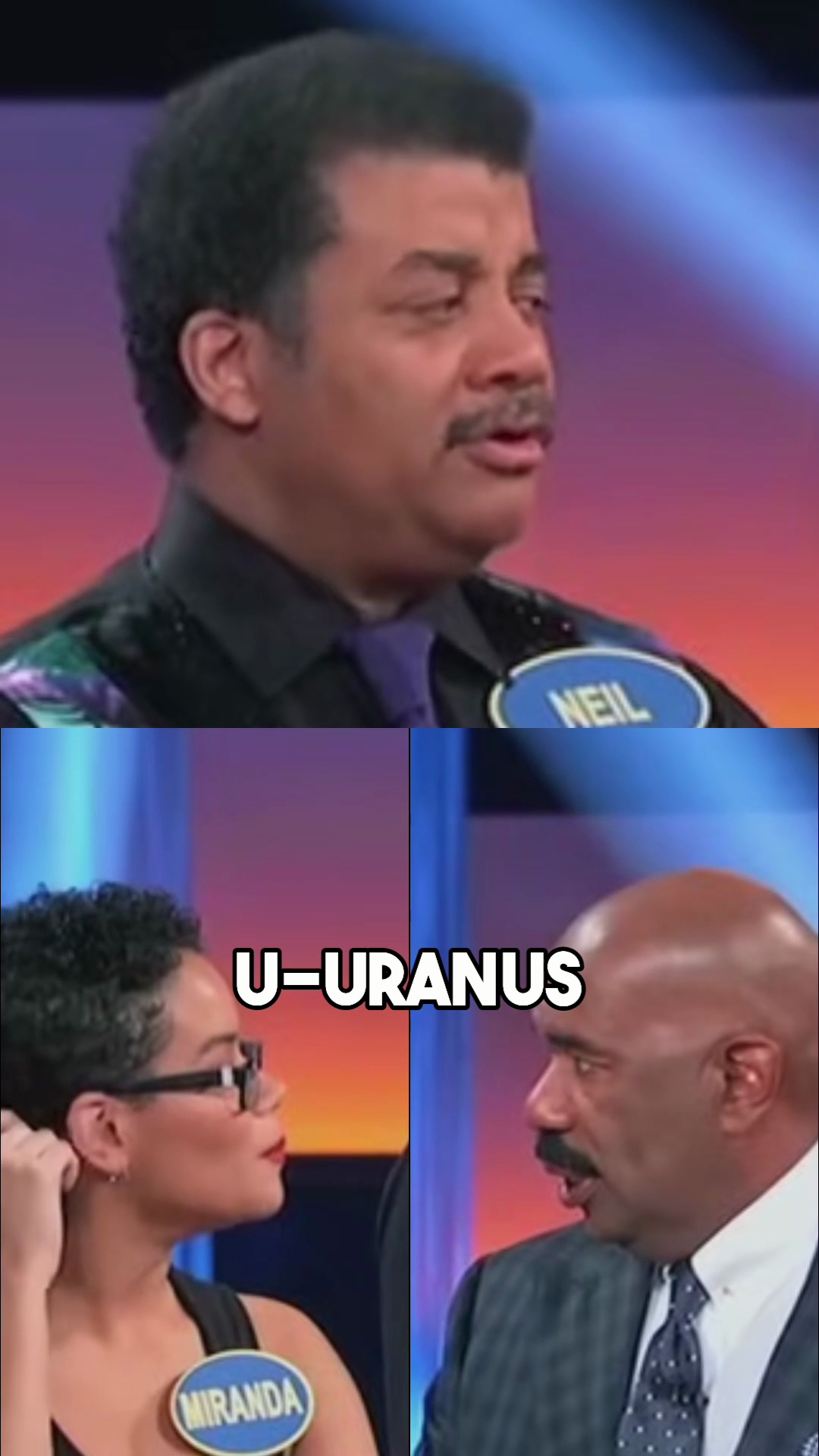 Celebrity Family Feud debates how to pronounce Uranus with Neil ...