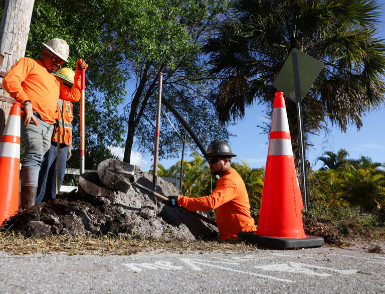 Demonstration shows how FPL buries power lines to keep power on