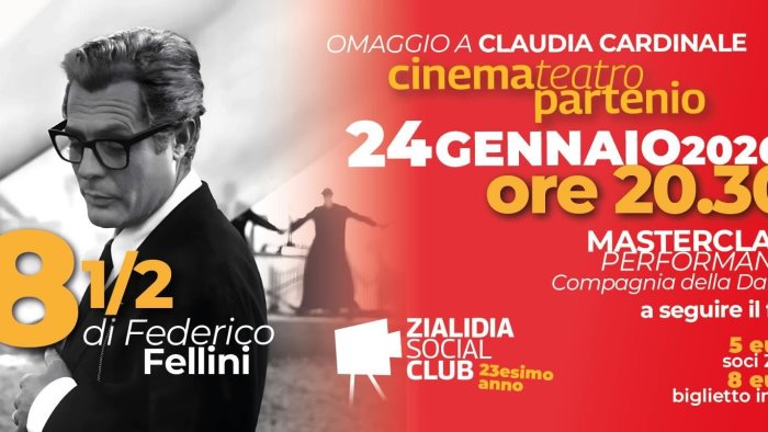 Avellino, gran galà al Partenio con l'omaggio a Claudia Cardinale