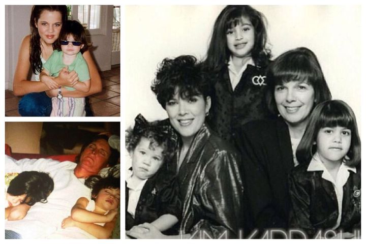 24+ rare family pictures that show another side of the Kardashians