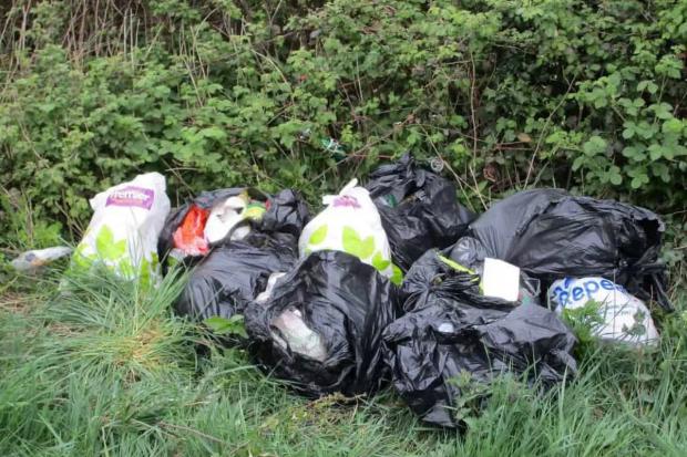 Fly-tipping warning issued to Wrexham residents after Christmas waste surge