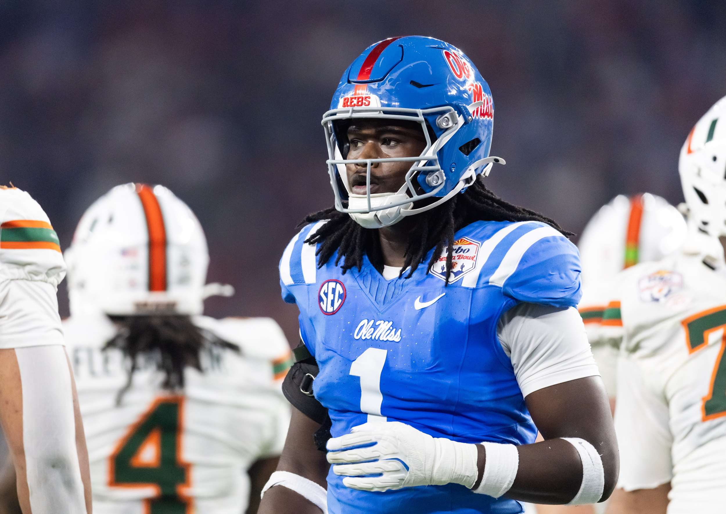 Lane Kiffin and LSU land former Ole Miss EDGE Princewill Umanmielen