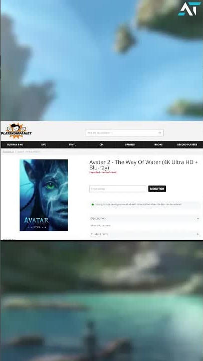 Avatar remaster and The Way of Water | 4K release