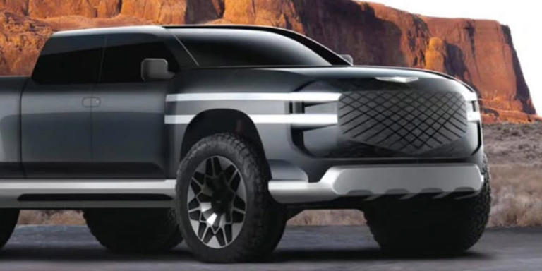 Did you know Genesis had a secret design for an electric pickup truck?
