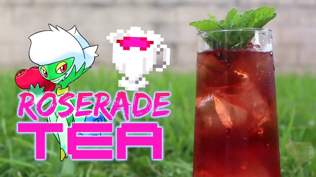 How to make a Pokemon-inspired Roserade tea
