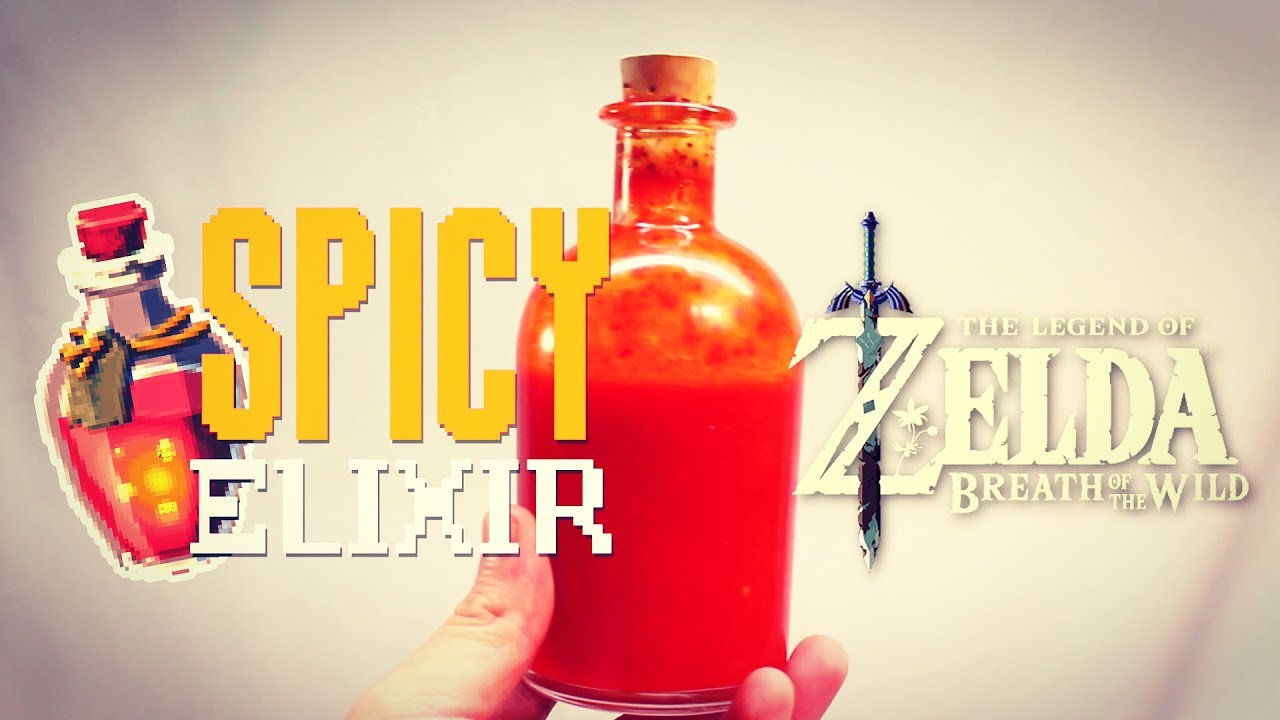 How to make spicy elixir from Zelda Breath of the Wild (Sriracha)