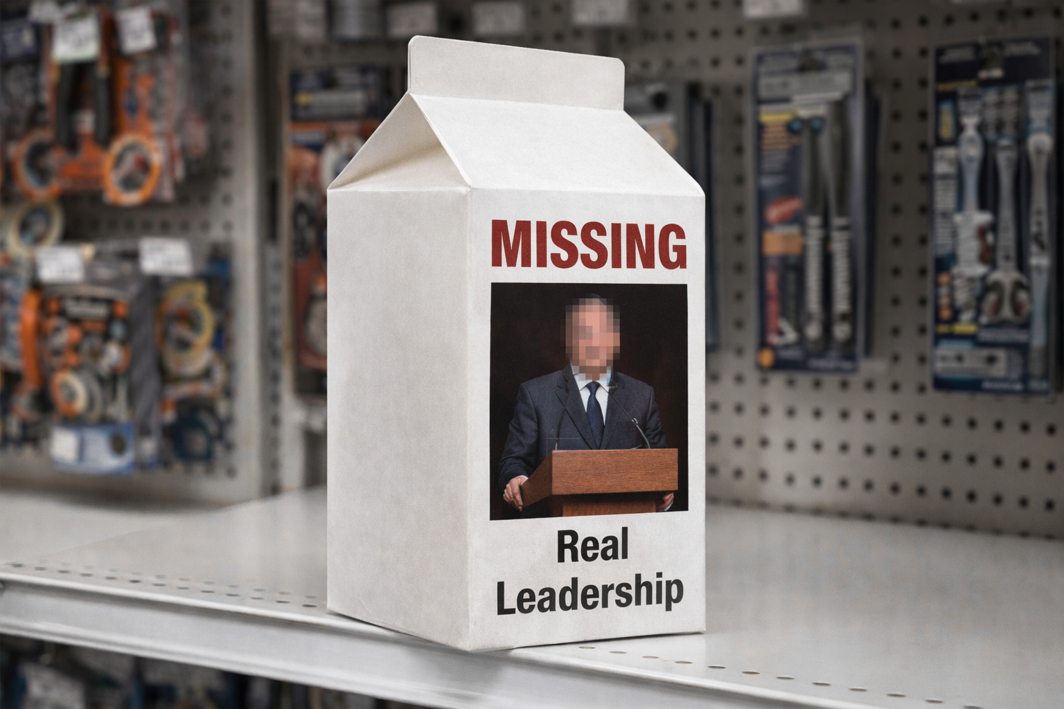 The problem with hardware stores and why they always seem to be out of milk