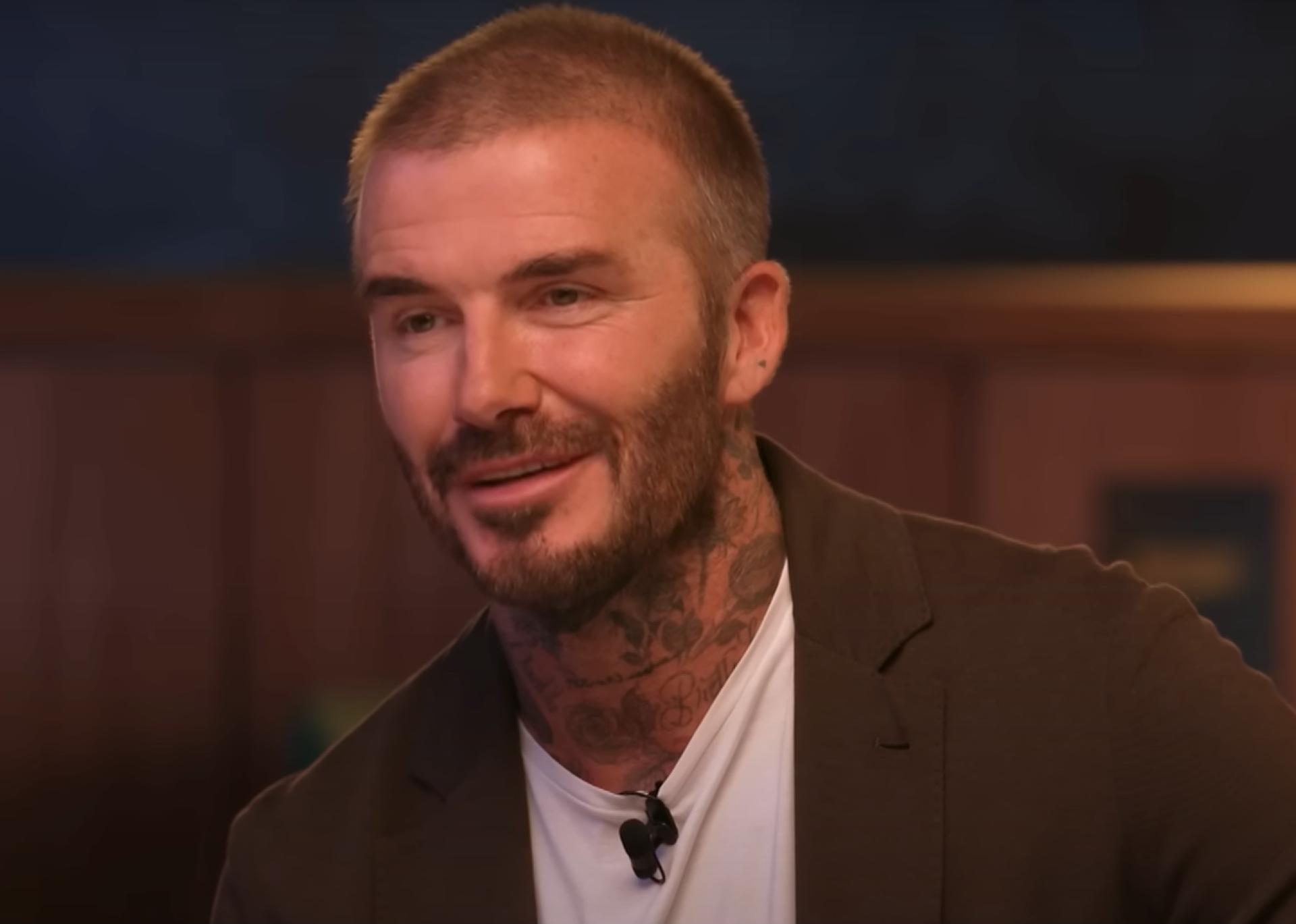 David Beckham says kids can make mistakes on social media