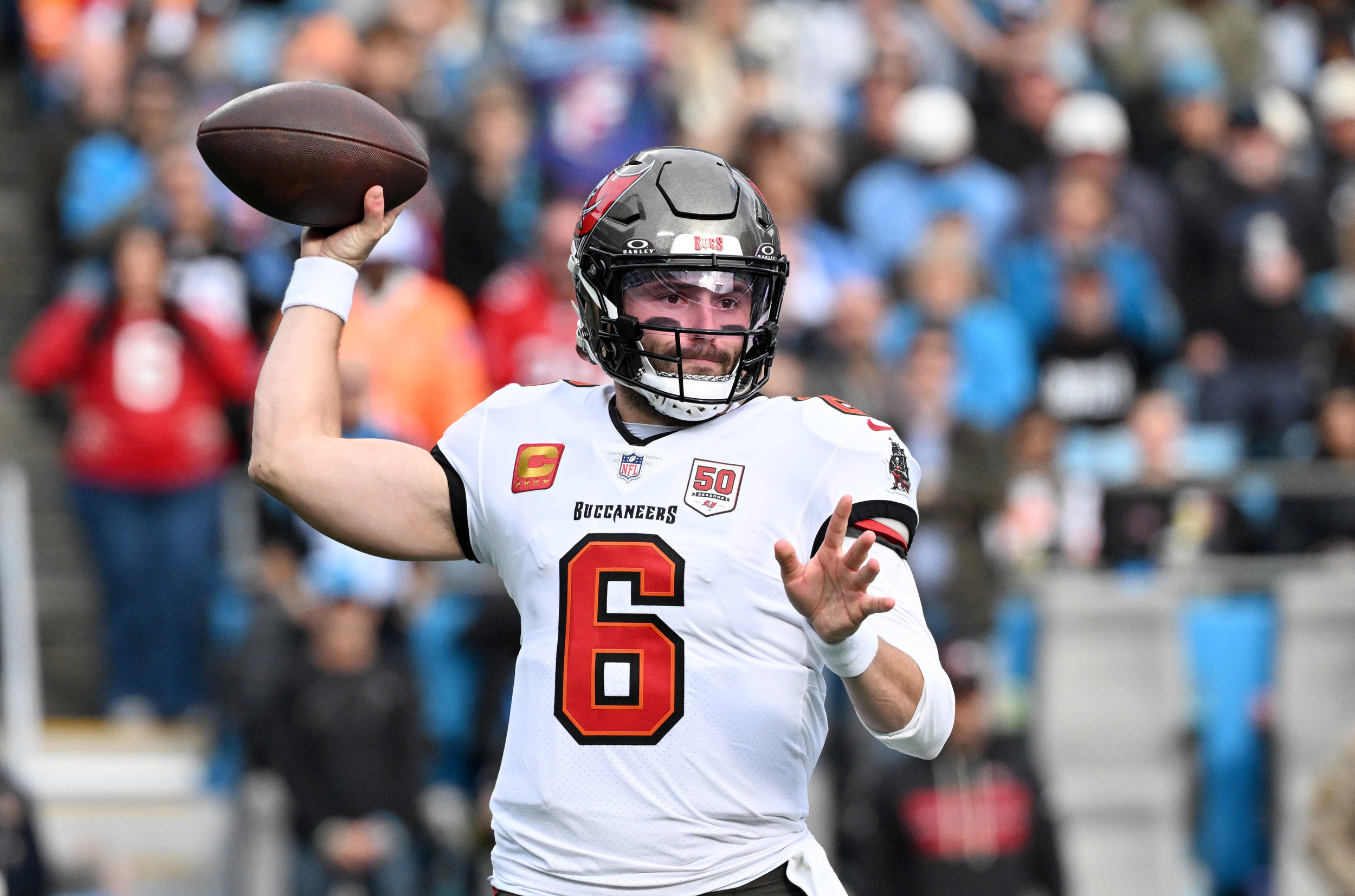 When beef between Buccaneers' Baker Mayfield, Falcons' Kevin Stefanski ...