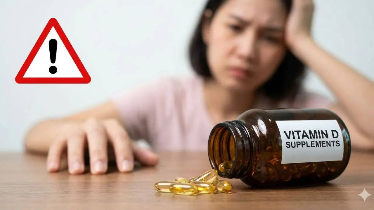 Health warning for vitamin D users: These 4 symptoms are a red flag