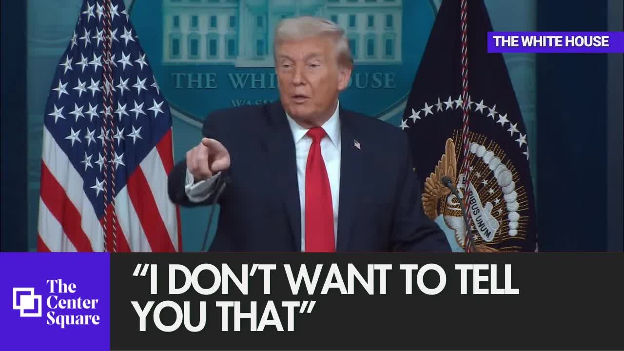 President Trump declines to follow up on comments about 'taking back ...