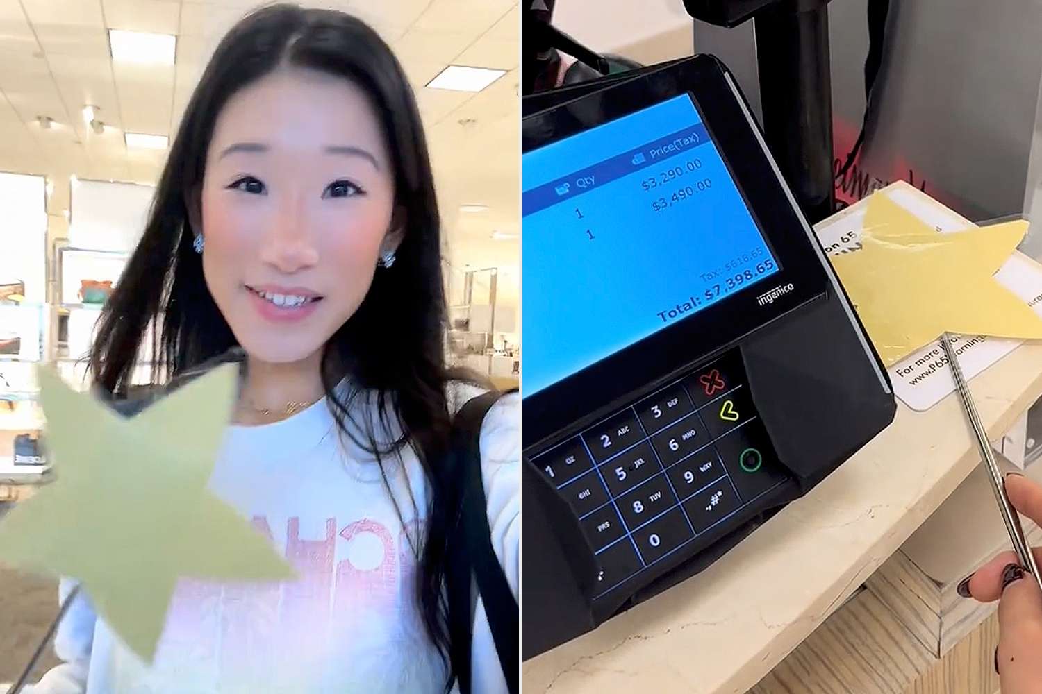 Becca Bloom laminates husband's credit card inside magic wand and goes ...