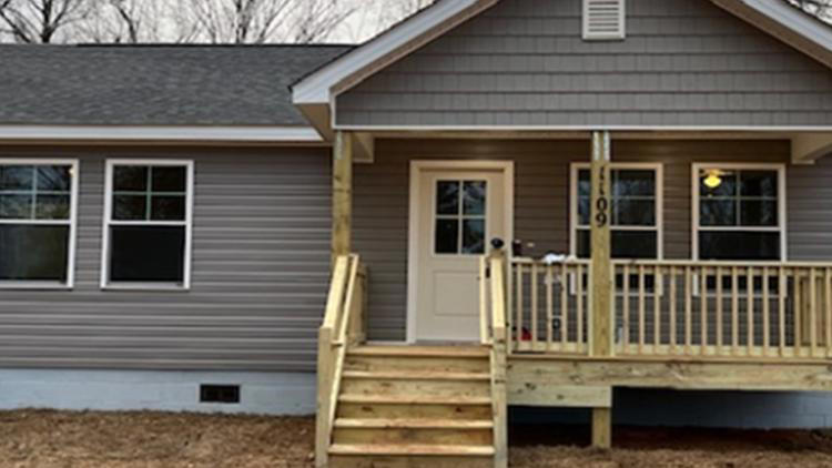 State marks completion of first Rapid Rebuild home after Hurricane Helene