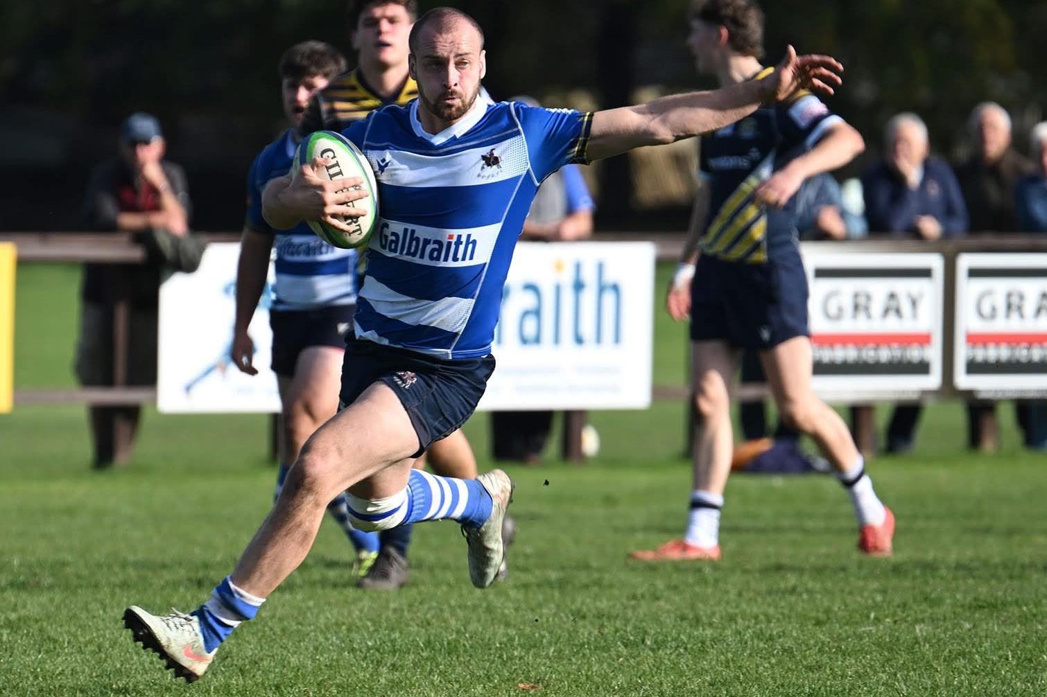 Howe of Fife make up for lost time with seven tries v Dundee