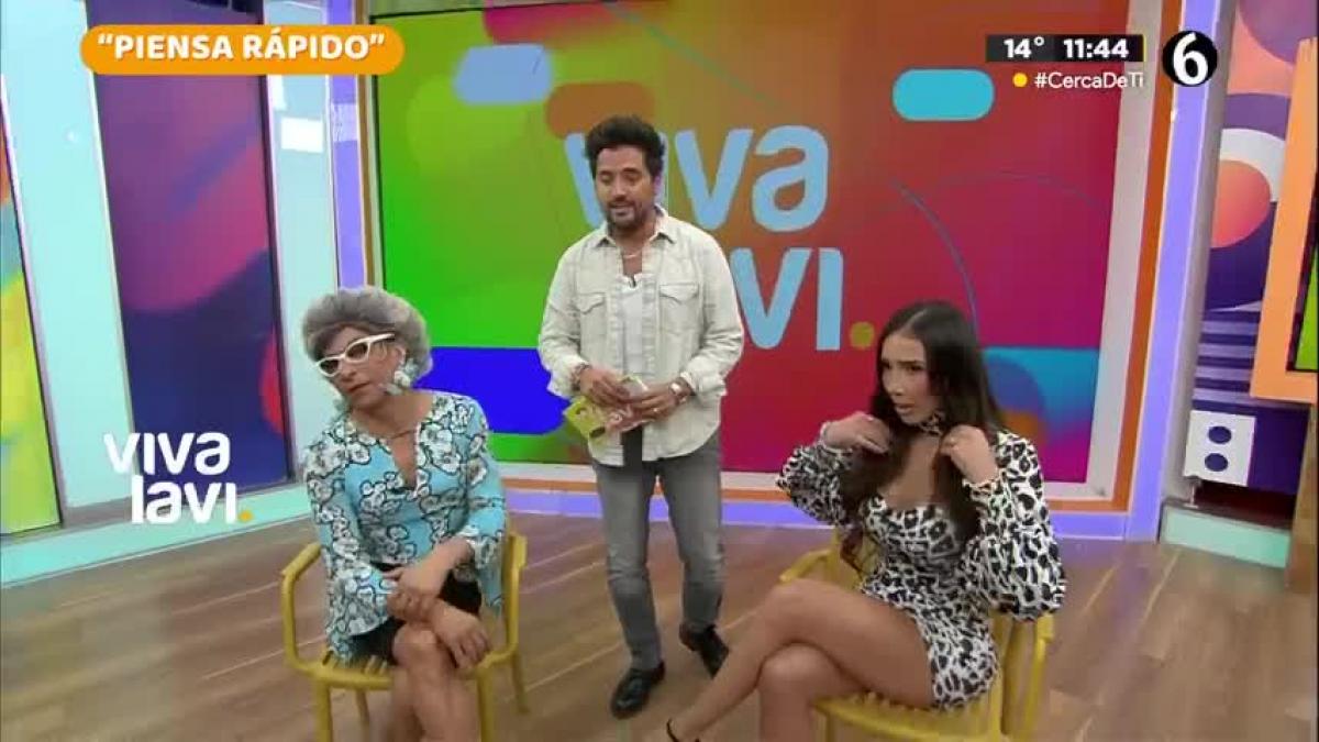 Danik Michell y la maestra Resurrección se enfrentan en el 'Piensa rápido'