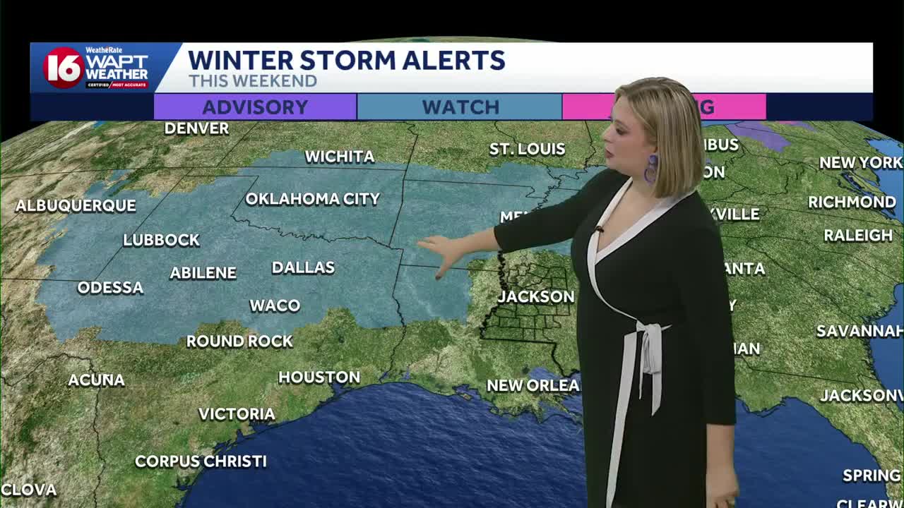 Timeline: Arctic blast and winter storm coming to Mississippi