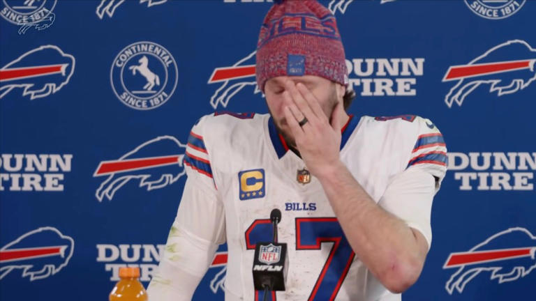 Emotional Josh Allen scene played role in Bills firing Sean McDermott ...