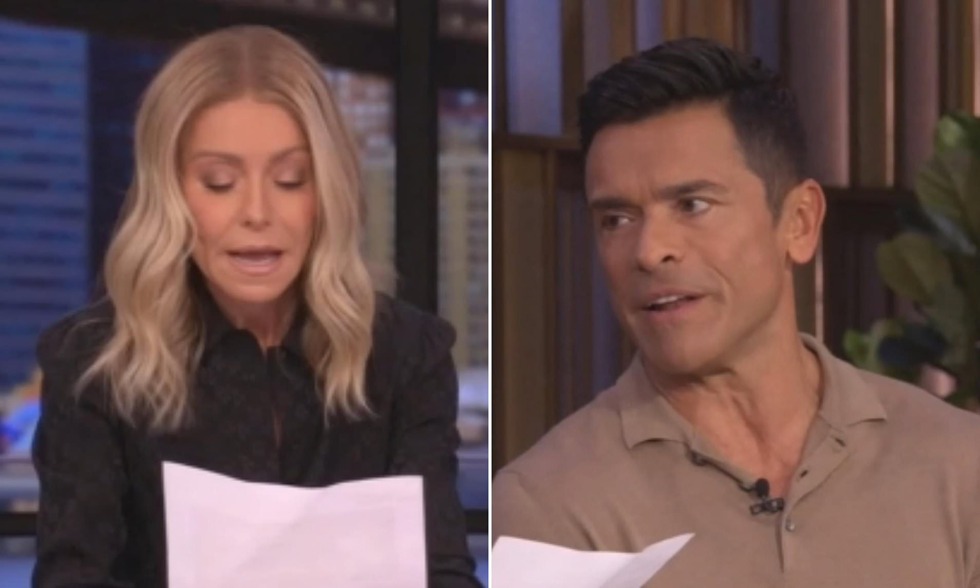 Mark Consuelos' shock new career move announced by wife Kelly Ripa on ...