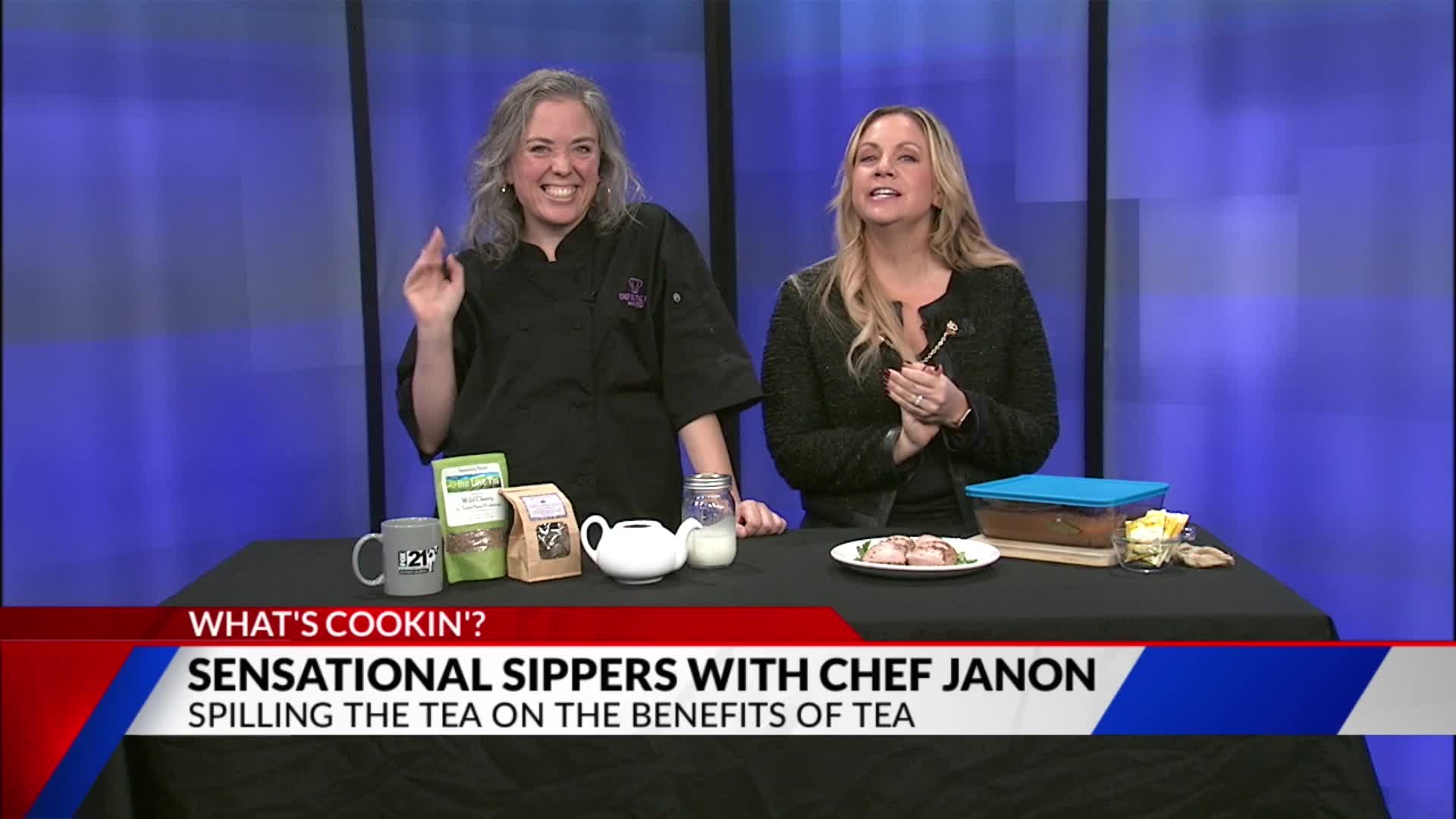 Cozy up with Chef Janon's tea and soup recipes for winter