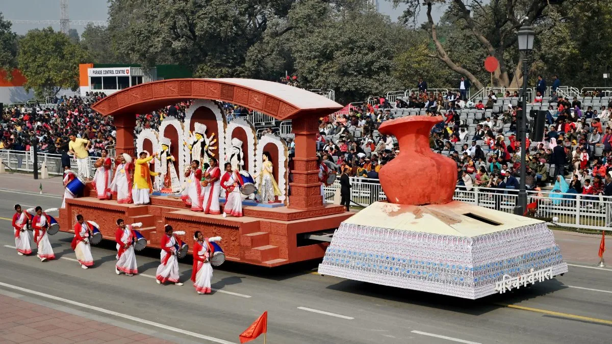 ‘Vande Mataram and the struggle for independence’: Bengal tableau ...