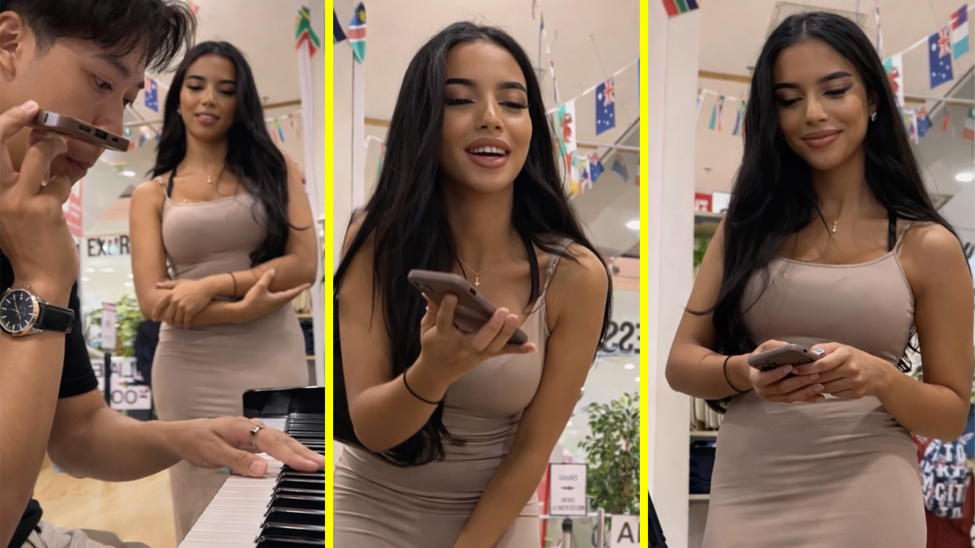 I tried playing an Arabic song she requested in public