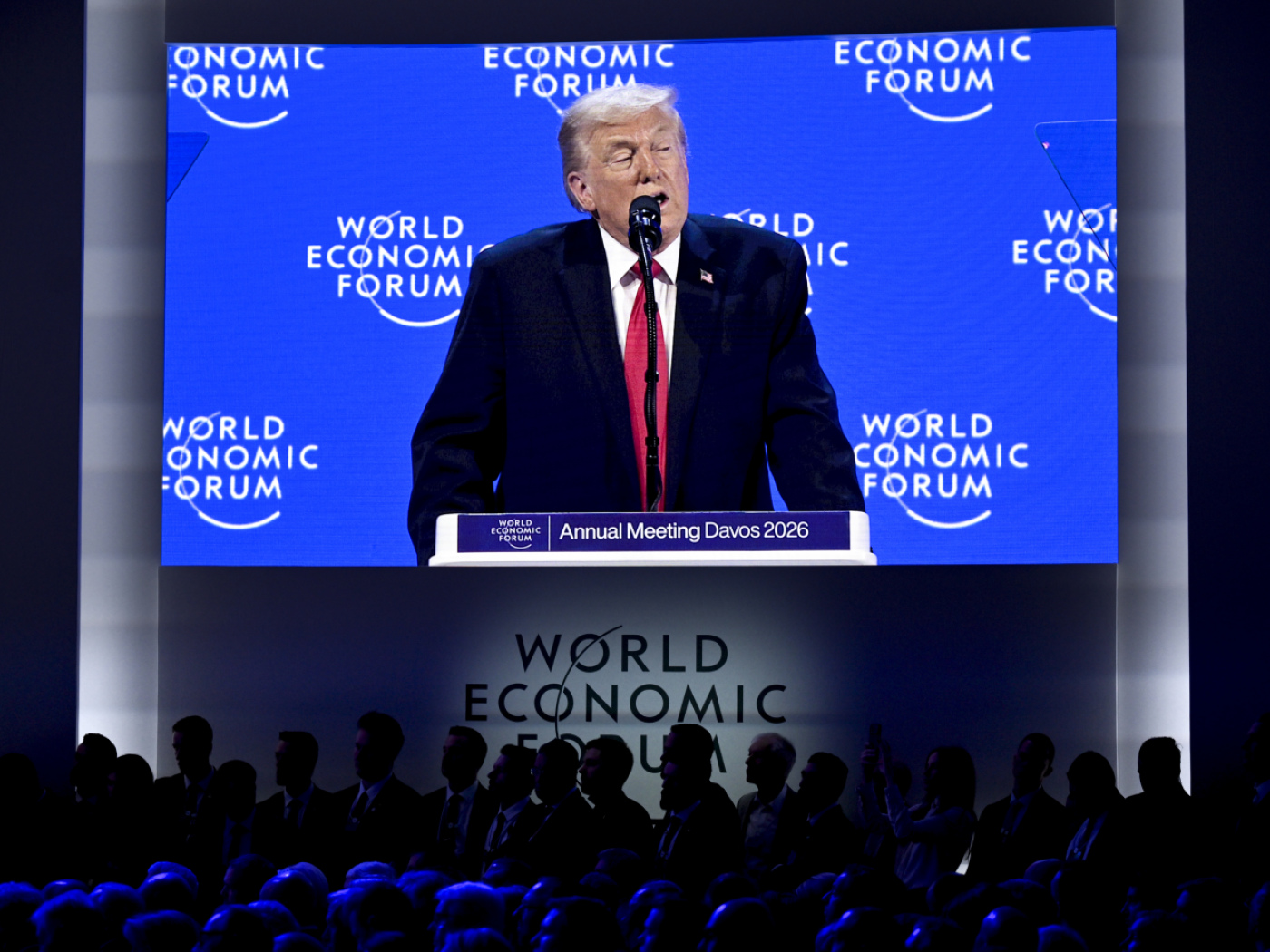 Nur wichtigste WEF-Teilnehmer dürfen für Trump-Rede in den Saal