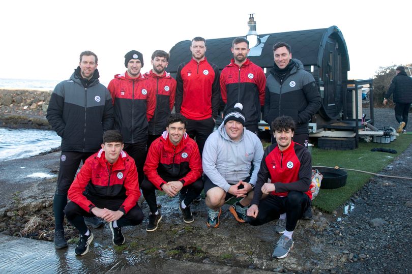 Ayr United stars feel the freeze as Scott Brown's squad embrace wild ...
