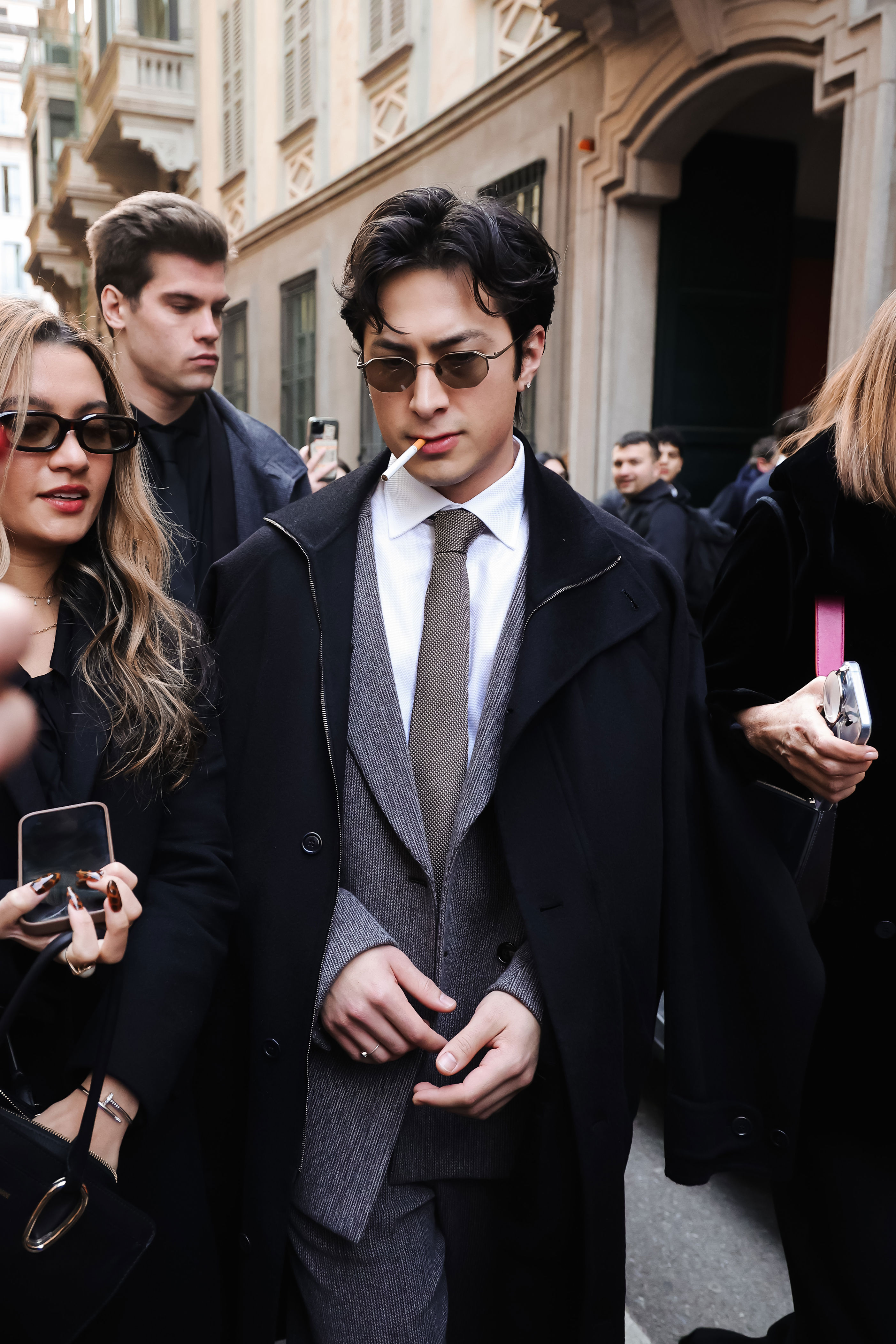 'Heated Rivalry' star Hudson Williams is fashion's new darling