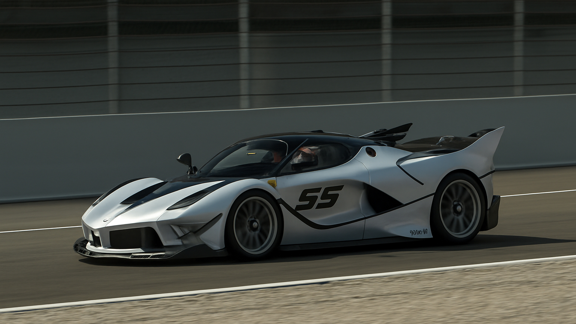 How aggressive is the engine sound of the Ferrari FXX K Evo?