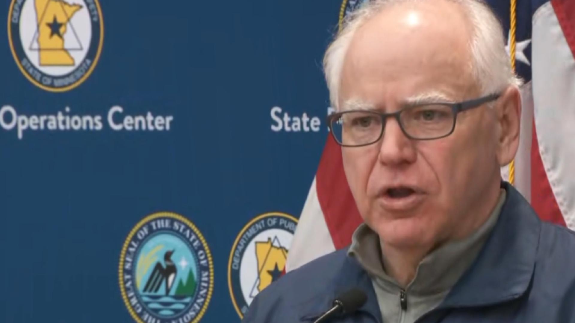 Minnesota Gov. Tim Walz, 5 others issued subpoenas amid immigration ...