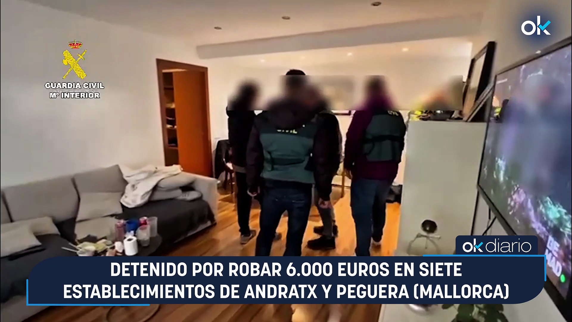 Detenido por robar 6.000 euros en siete establecimientos de Andratx y ...