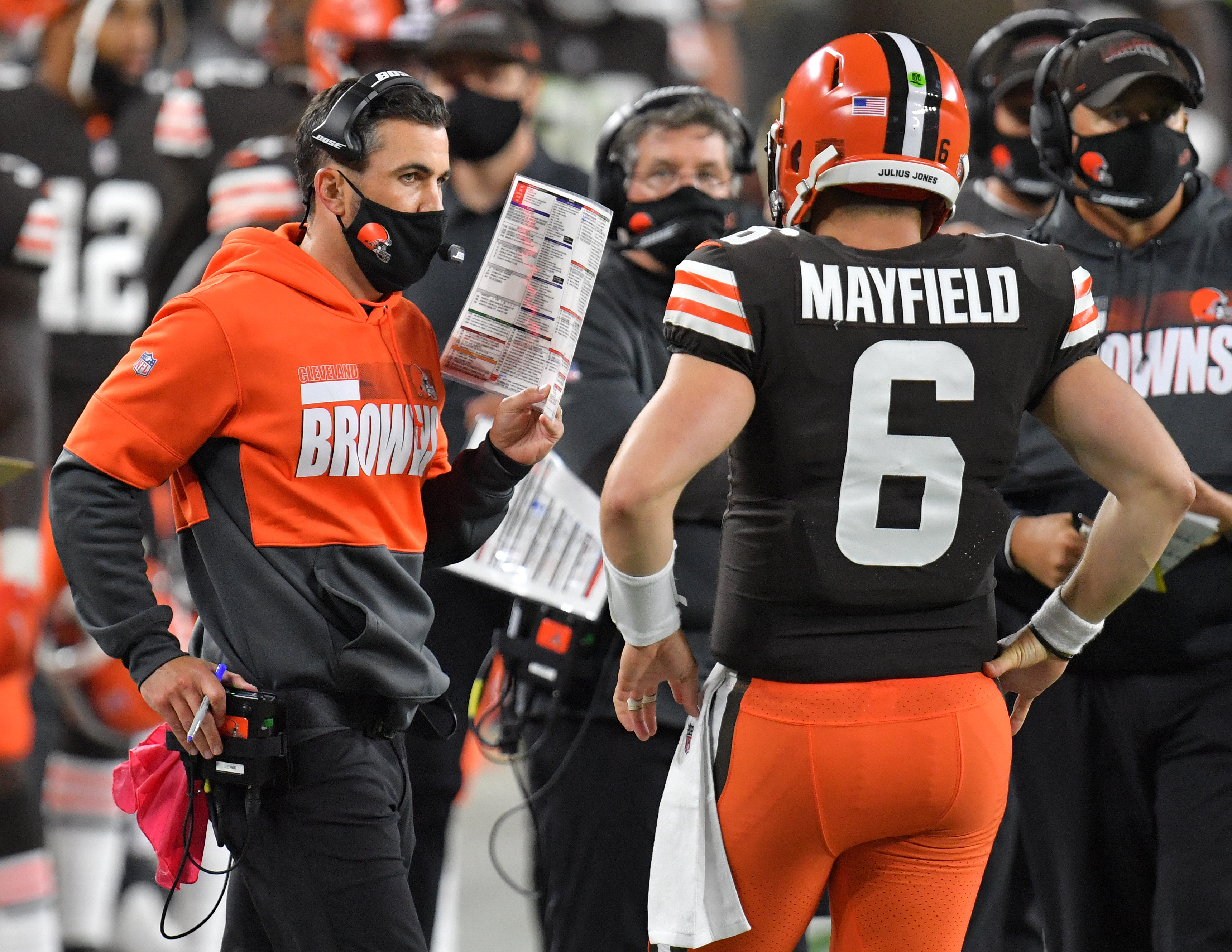 Baker Mayfield still has beef with Falcons' Kevin Stefanski