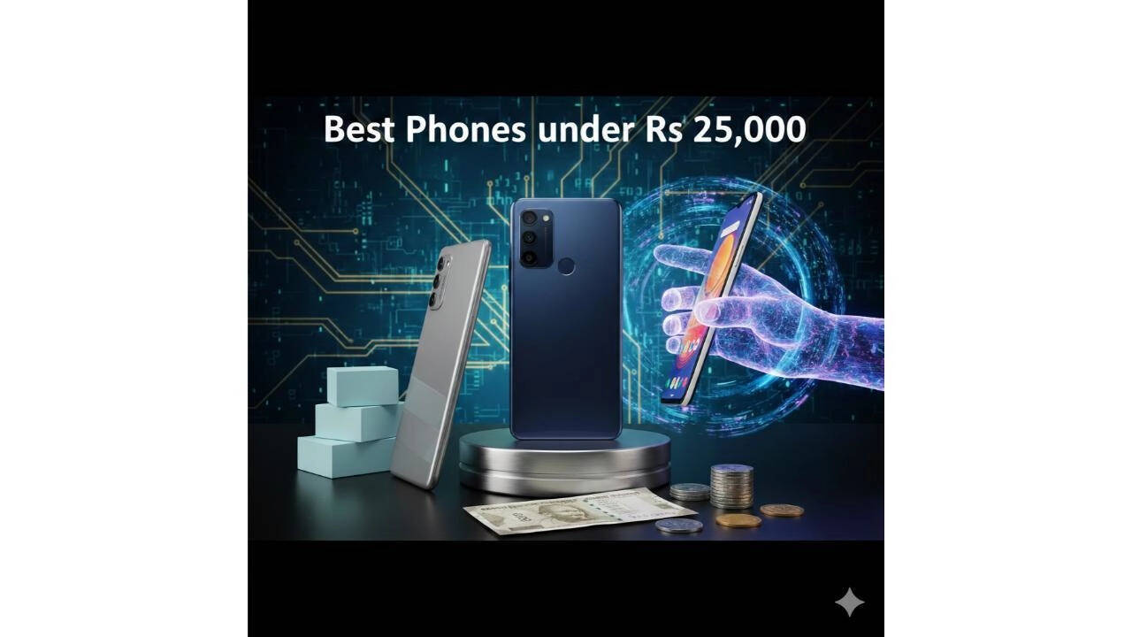 Best mobile phones under Rs 25,000: Samsung Galaxy A17 5G, Vivo T4 5G ...